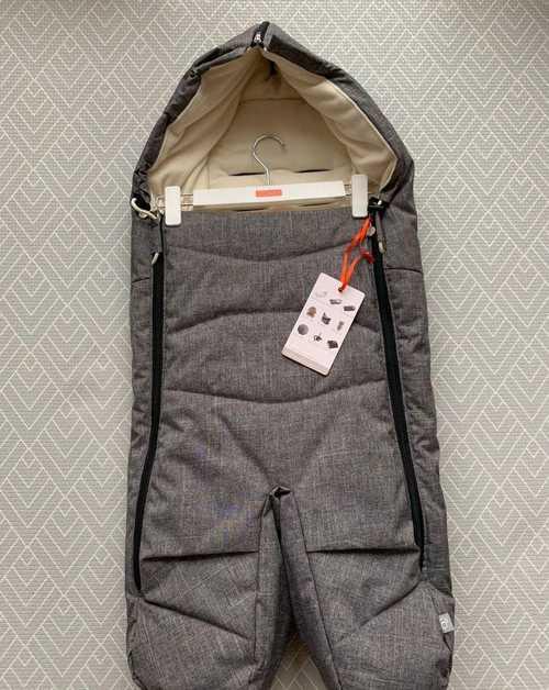 Муфта для ног Stokke Footmuff Black Melange *новая