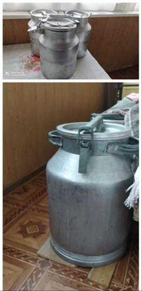 Фляга алюминиевая бу 40л