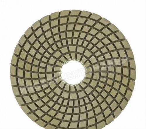 Алмазный гибкий шлифовальный круг 100 мм P3000 мокрое шлифование 5 шт matrix 73513
