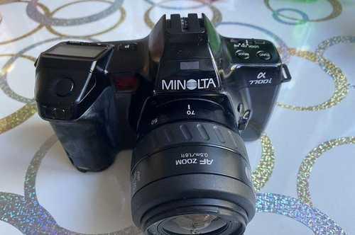 Minolta 7700i фотоаппарат