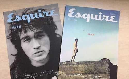 Журнал Esquire Цой