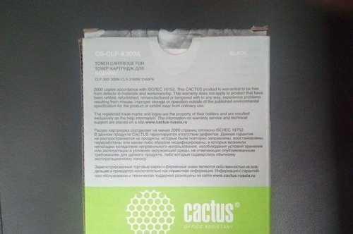 Тонер картридж Cactus CS-CLP-K300A