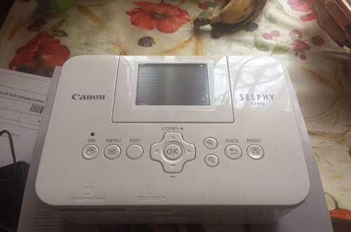 Принтер canon selphy CP810