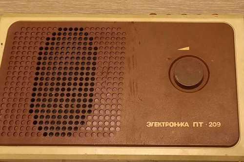 Радиоприемник электроника пт-209