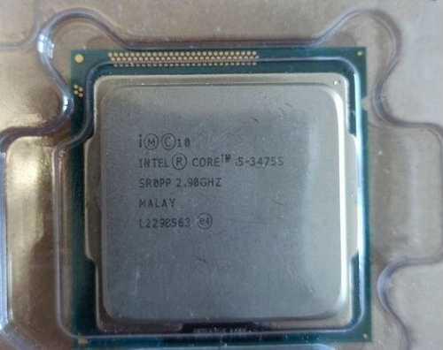 Процессор Intel I5-3475s 3.6GHZ в отл состоянии