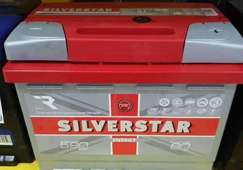 Аккумулятор Silverstar energi 60 A/h 590 A