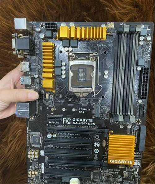 Нерабочая Gigabyte GA-Z97-HD3 DDR3 LGA1150