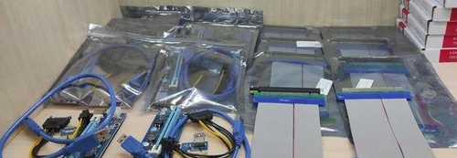Райзер PCI-E 16X-16X и 1X-16X 006C Новые