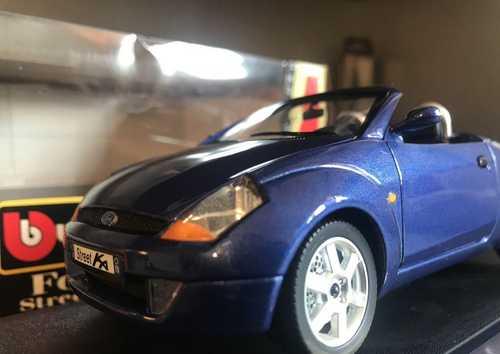 Модель авто Ford Street KA 1/24. Bburago (Италия)