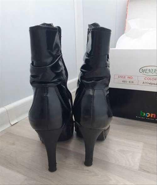 Зимние батильоны, туфли