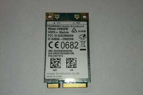 Pcie модем Huawei EM820W