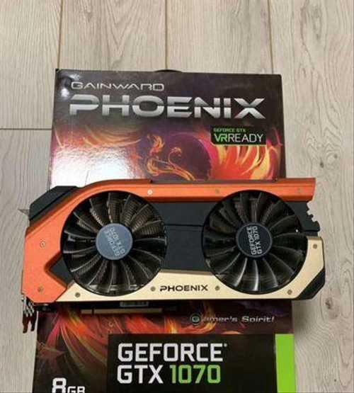 Видеокарта Gainward gtx 1070 8gb Phoenix