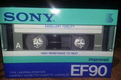 Аудиокассеты Sony EF 90 Improved