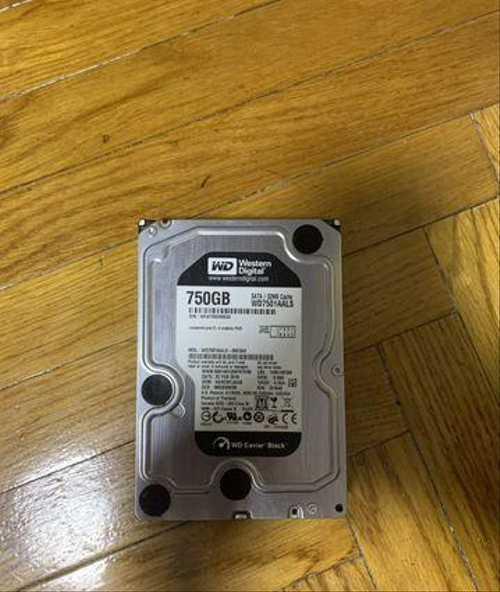 Жесткий диск HDD WD Caviar Black 750GB
