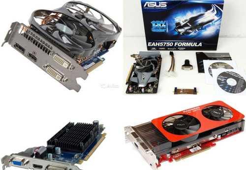 Видеокарты игровые в ассортименте pci-e agp