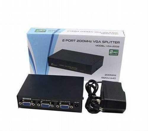 Сплиттер 1VGA*4VGA (1920*1440, 200MHz, 30m) VGA-20