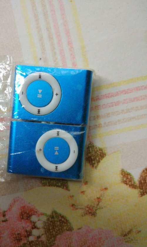 Плеер синий MP3