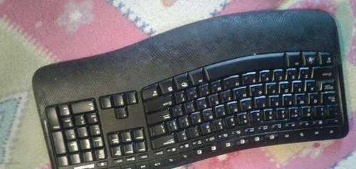 Клавиатура microsoft wireless comfort keyboard 500