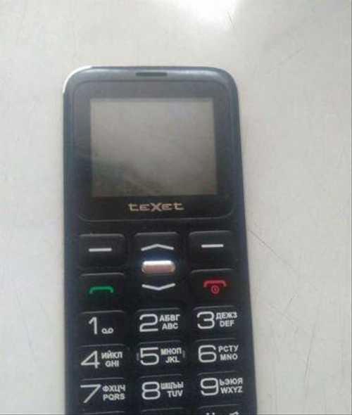 Кнопочный телефон teXet