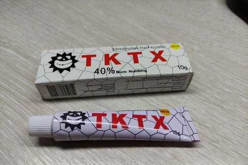 Обезболивающий крем анестетик tktx40
