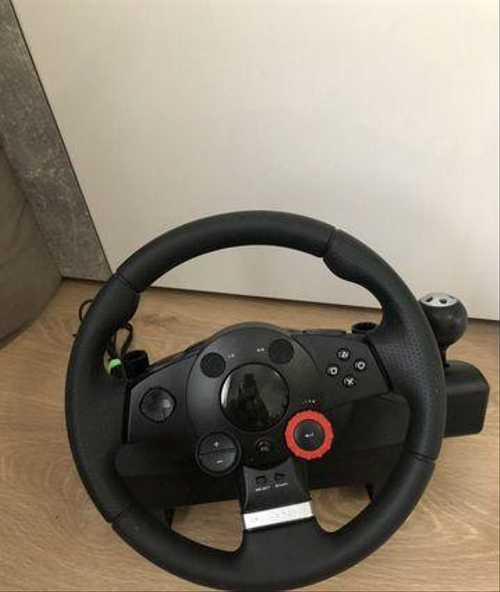 Logitech driving force gt руль игровой