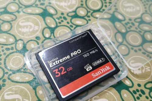 SanDisk Extreme Pro 32GB (160 MB/s) CompactFlash