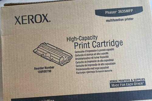 Оригинальный картридж Xerox 108R00796 черный