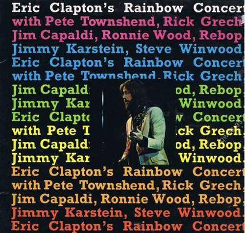 Eric clapton'S rainbow concert-1973 scandinavia EX