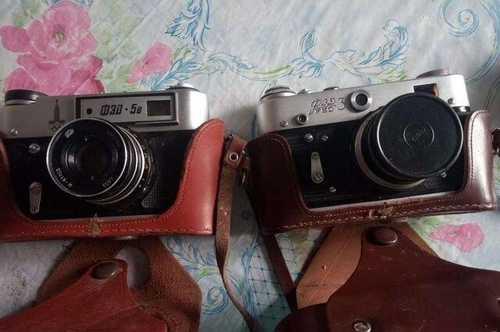 Плёночный фотоаппарат сср фед 5 И фед 3