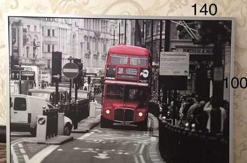 Картина IKEA Лондонский автобус