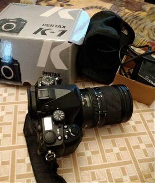 Фотоаппарат Pentax K-1 c объективом 24-70 2,8