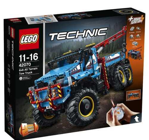 Lego Technic 42070 - Аварийный внедорожник (новый)