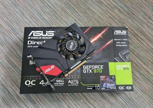 Видеокарта Asus GTX970 DirectCU mini