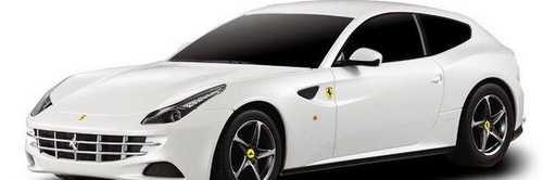 Машинка на радиоуправлении rastar Ferrari FF, цвет белый 40MHZ, 1:24 46700W-no