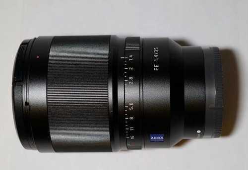 Sony Carl Zeiss Distagon T* 35mm f/1.4 ZA FE