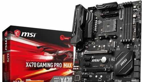 MSI x470 gaming pro max