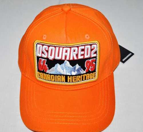 Кепка / бейсболка / Dsquared2 / новая (оранжевая)