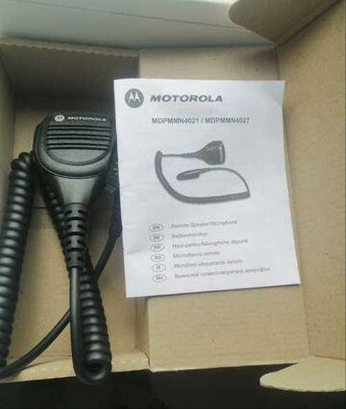 Motorola mdpmmn4027 Динамик-микрофон