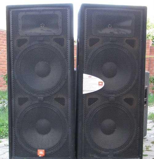 Колонки 2шт 2000Вт проф акустика JBL 125 сост хор