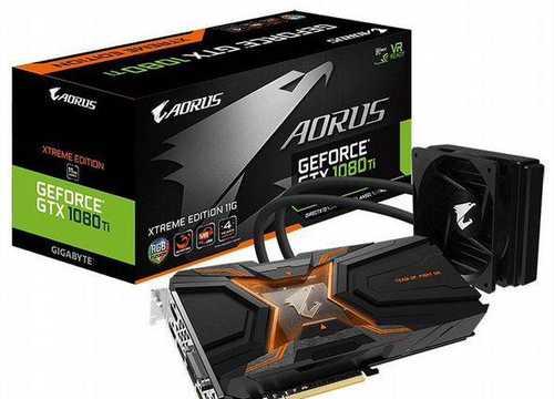 Видеокарта 1080ti gigabyte aorus waterforce 11gb