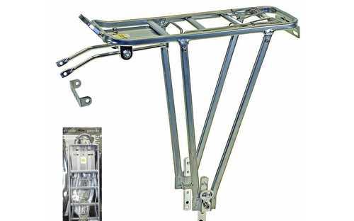 Багажник алюм. усиленный, 26-29, серебристый