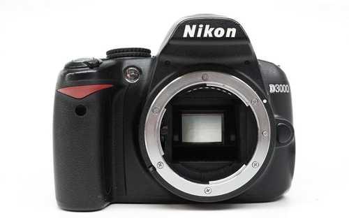Фотоаппарат nikon D3000 Body (б/у состояние 4)