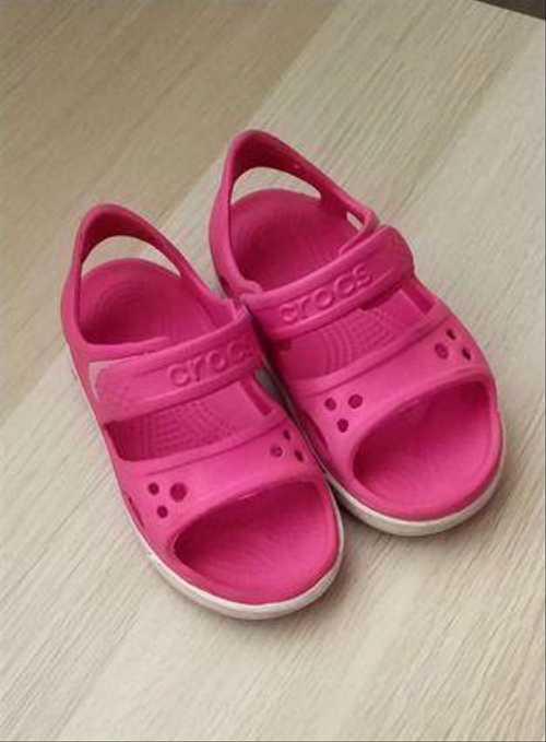 Сандали crocs c10, размер 27 для девочки
