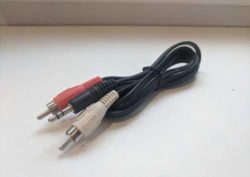 Кабель соединительный 3.5 mm jack - RCA x2