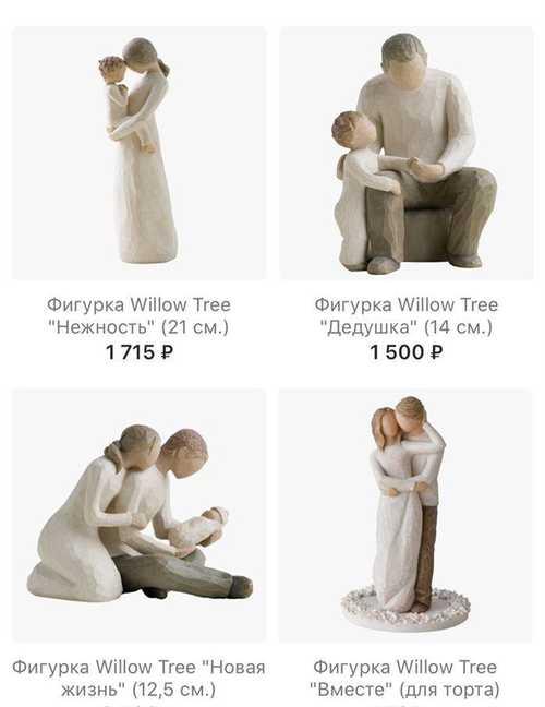 Сувениры/статуэтки Willow Tree