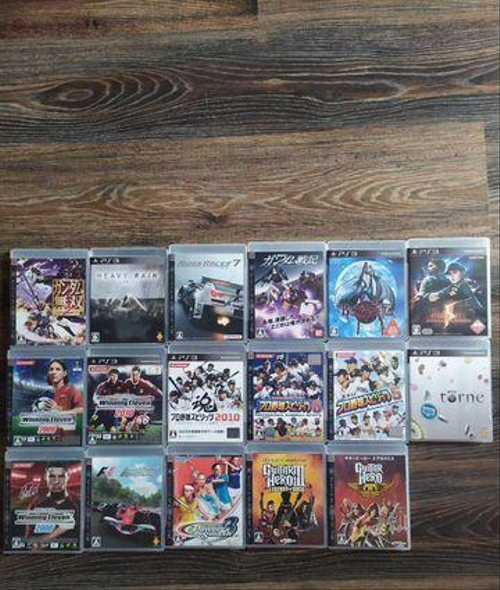 Лицензионные игры на PS3 (Japan)