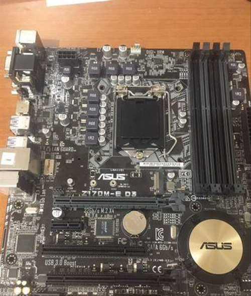 Asus z170m-e d3