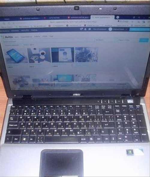 Бюджетный ноутбук MSI CR500X