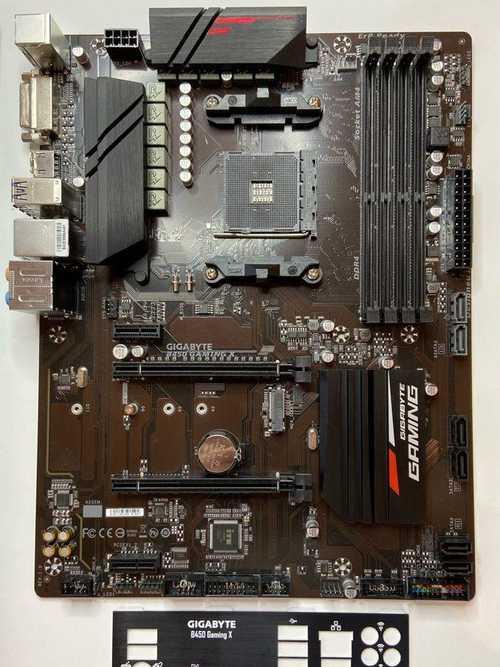 Материнская плата gigabyte B450 Gaming X