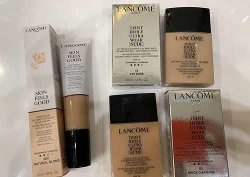 Тональные средства Lancome новые Оригиналы